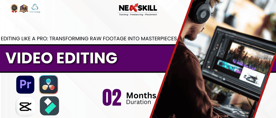 Join Skillustad Video Editing course In Lahore